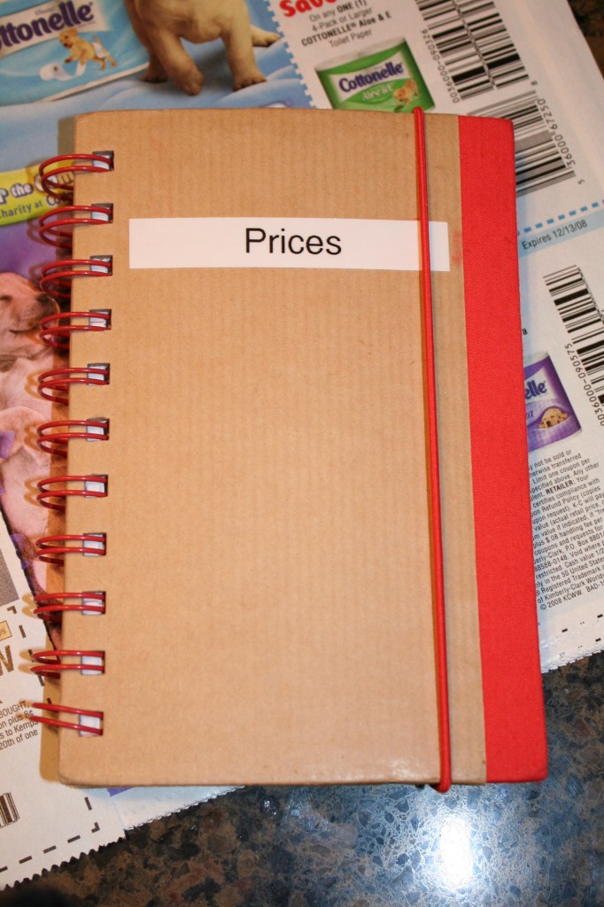 How to Create a Grocery Price Book - Mommysavers