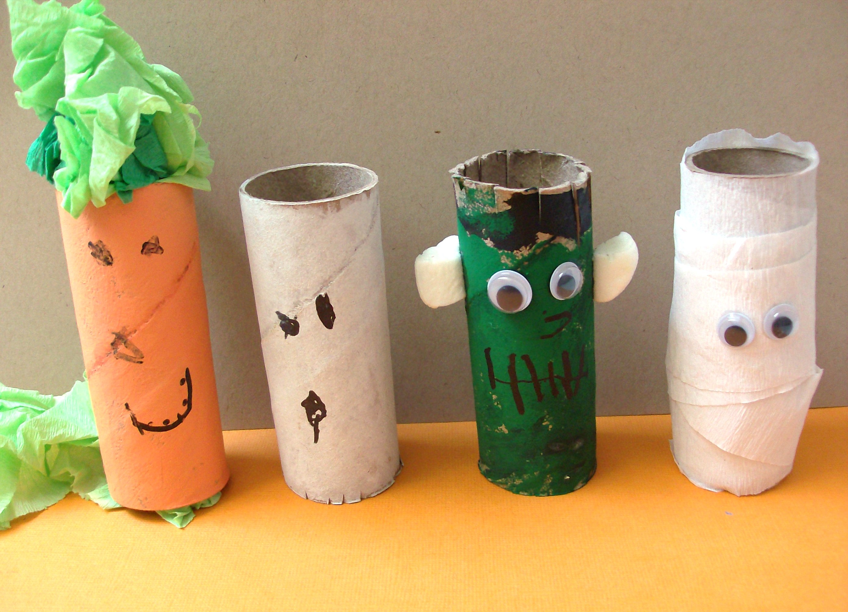 Halloween Kids Craft Toilet Paper Roll Pals Mommysavers Halloween Kids Craft Toilet Paper Roll Pals Mommysavers