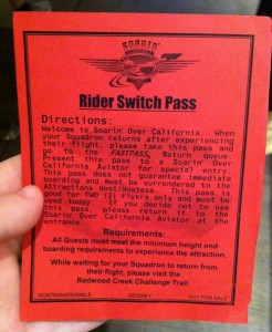 Time-Saving Disney Tip: Rider Switch Pass - Mommysavers