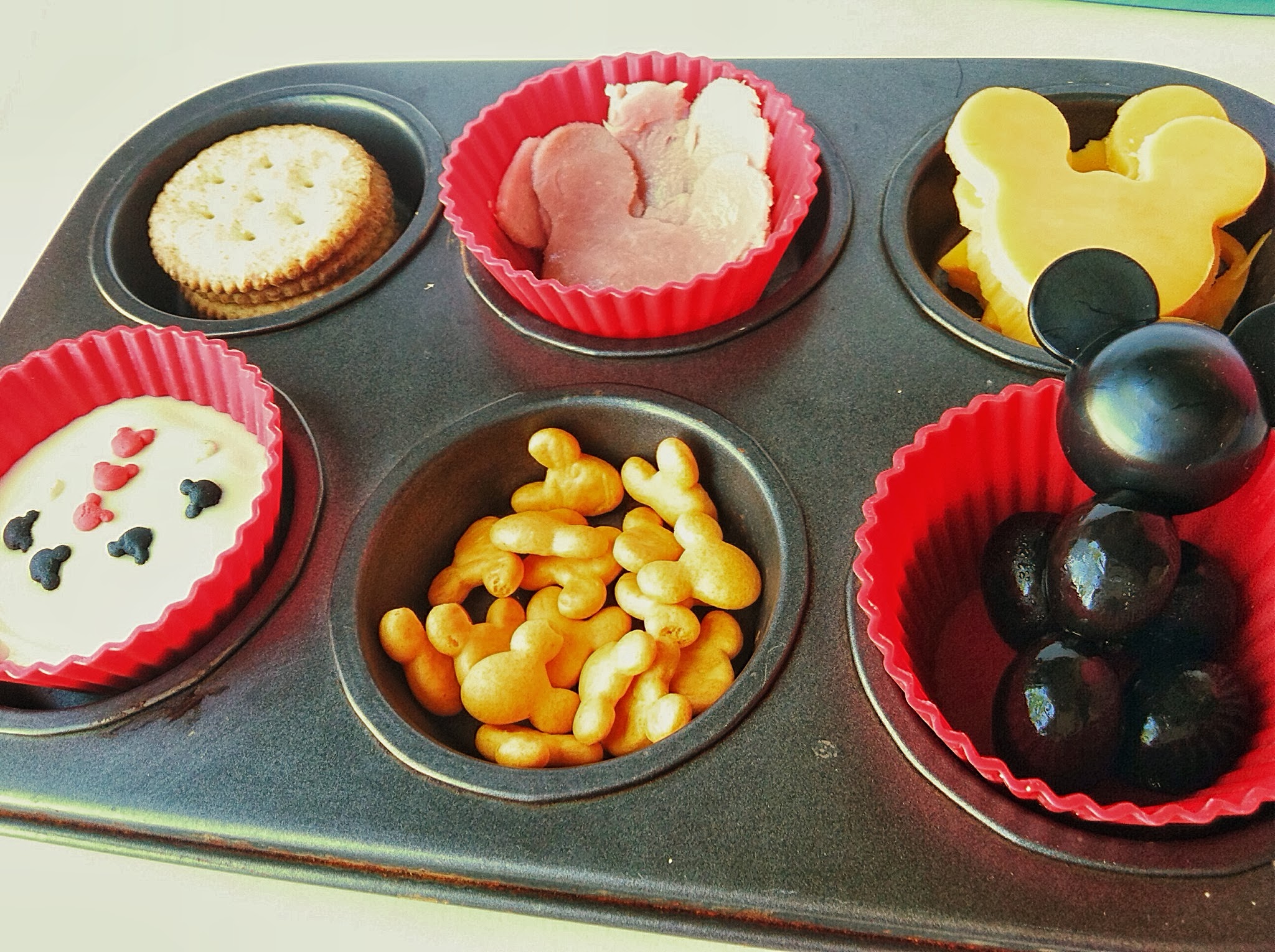 Muffin Tin Monday: Mickey Mouse Muffin Tin Meal - Mommysavers