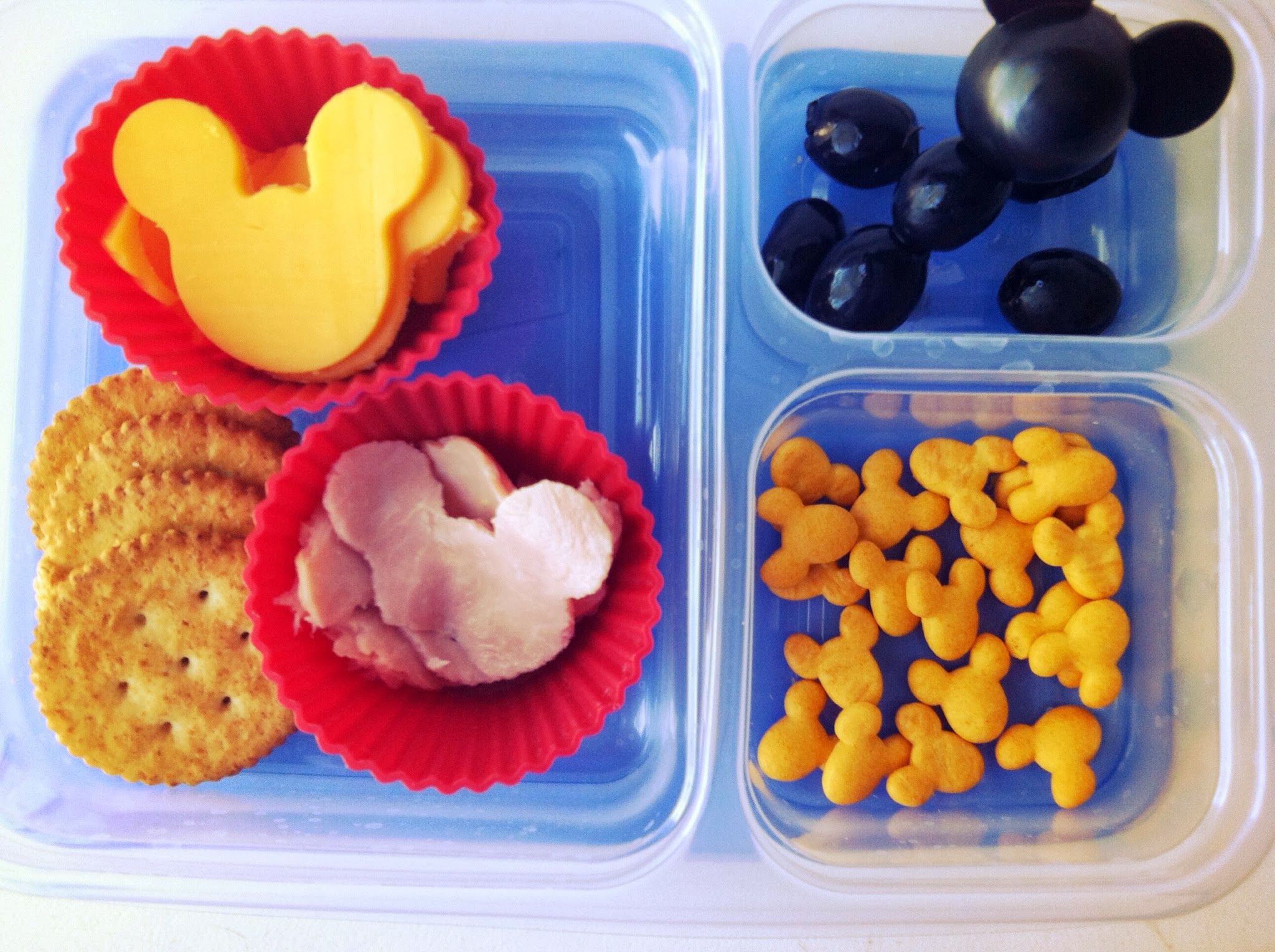 Muffin Tin Monday: Mickey Mouse Muffin Tin Meal - Mommysavers
