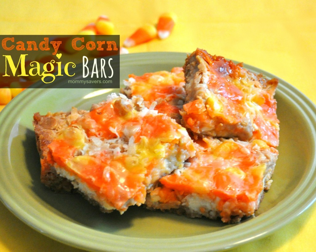 Halloween Treats: Candy Corn Magic Bars - Mommysavers