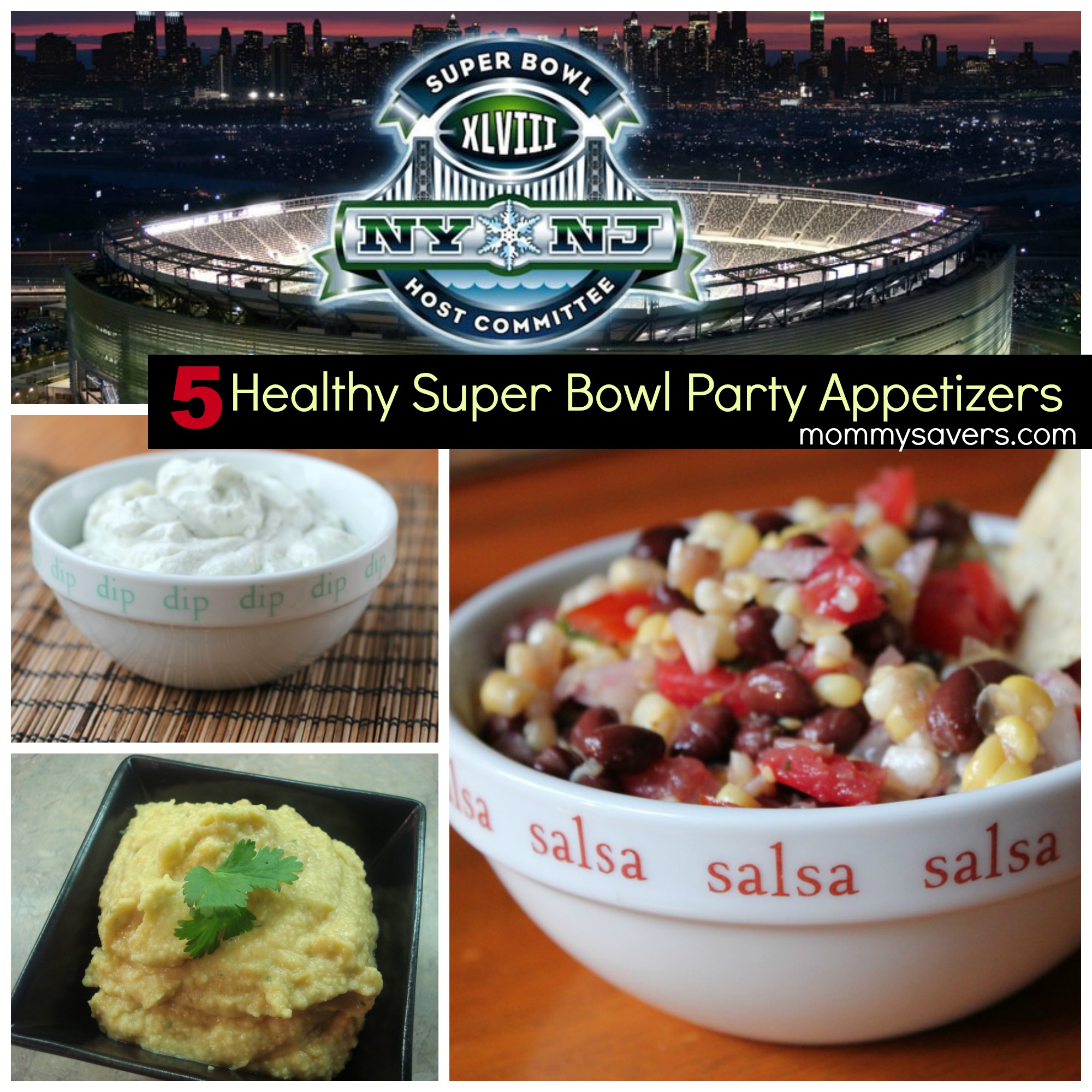 Five Healthy Super Bowl Appetizers - Mommy Savers