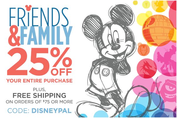 Save up to 50% at The Disney Store + Extra 25% Off Entire Purchase ...