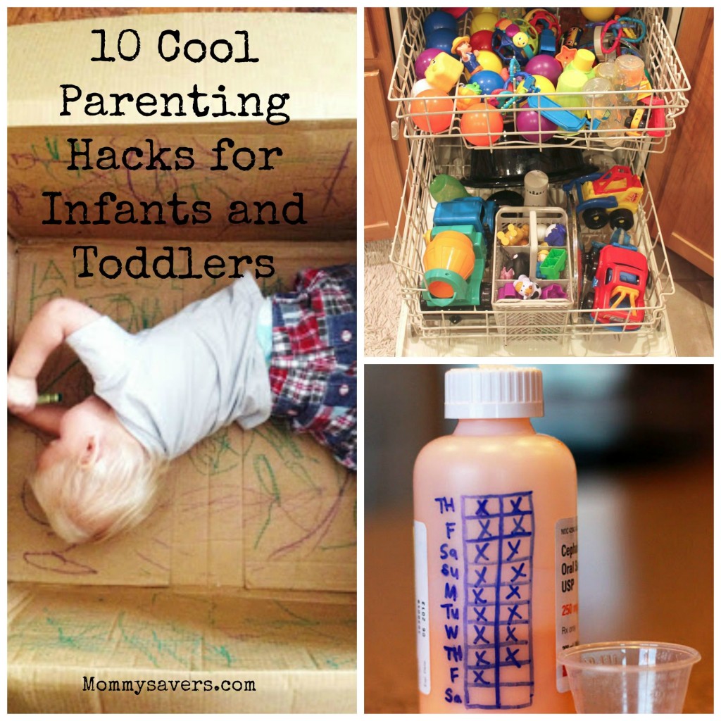 10 Cool Parenting Hacks: Babies and Toddlers - Mommy Savers