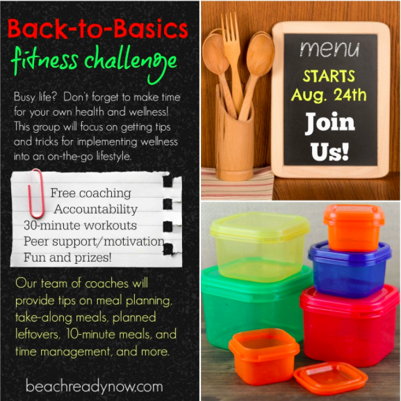 Back to Basic Challenge (Pre-Season + 21 Day Fix) - Mommysavers